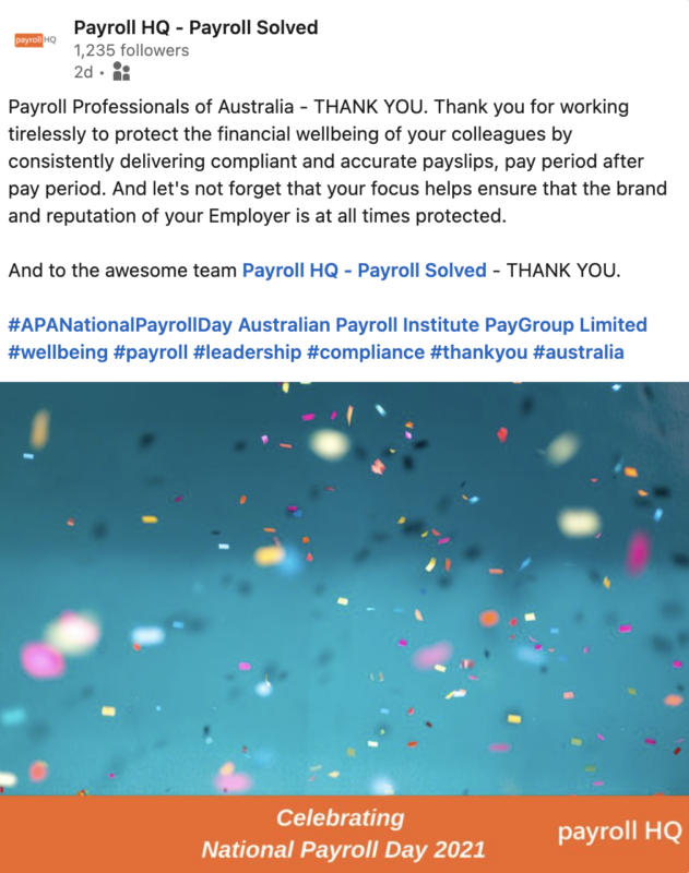 APA National Payroll Day